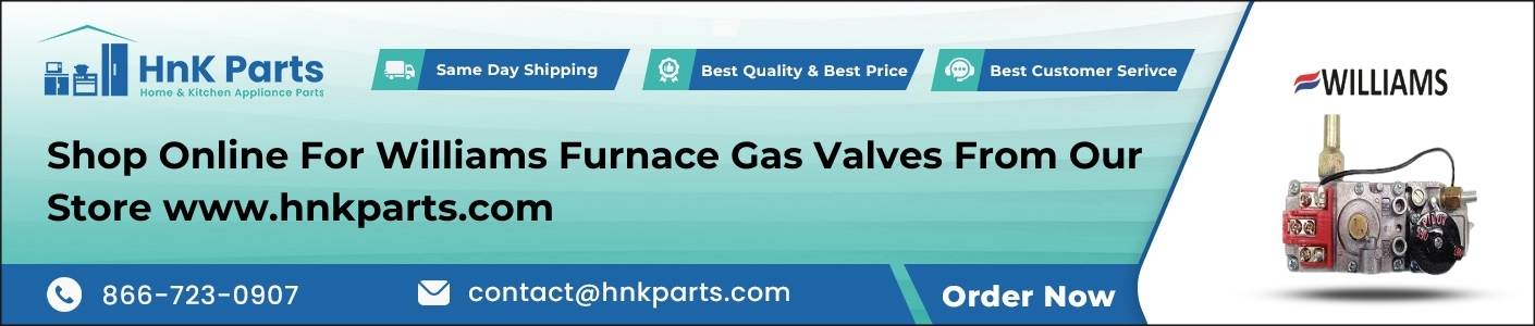 Williams Furnace Gas Valves-HnKParts