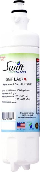 SGF-LA07 Supco Refrigerator Water Filter Replacement