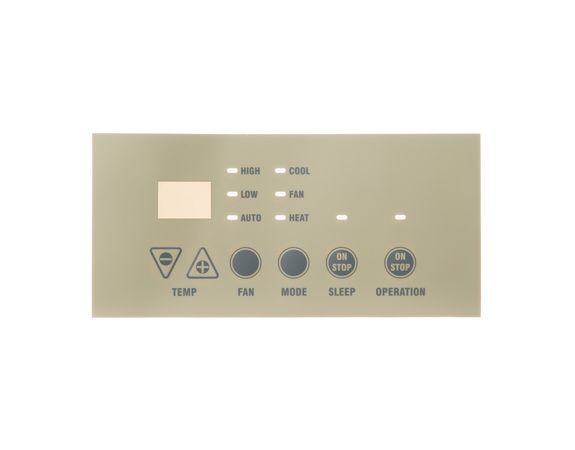 WP07X10008 GENERAL ELECTRIC Air Conditioner Control Sheet